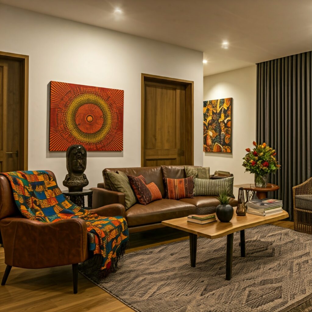 Afro-Modern Interior Design: African Heritage & Contemporary