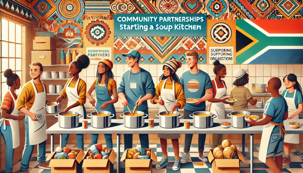 The Role of Community Partnerships in a Soup Kitchen in South Africa